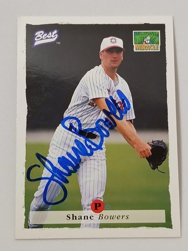 Shane Bowers Minnesota Twins 1995 Best Autograph Card #31 READ ...