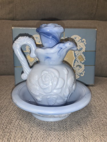 Collectible Vintage May 1978 Avon Victoriana Bubble Bath Pitcher and ...