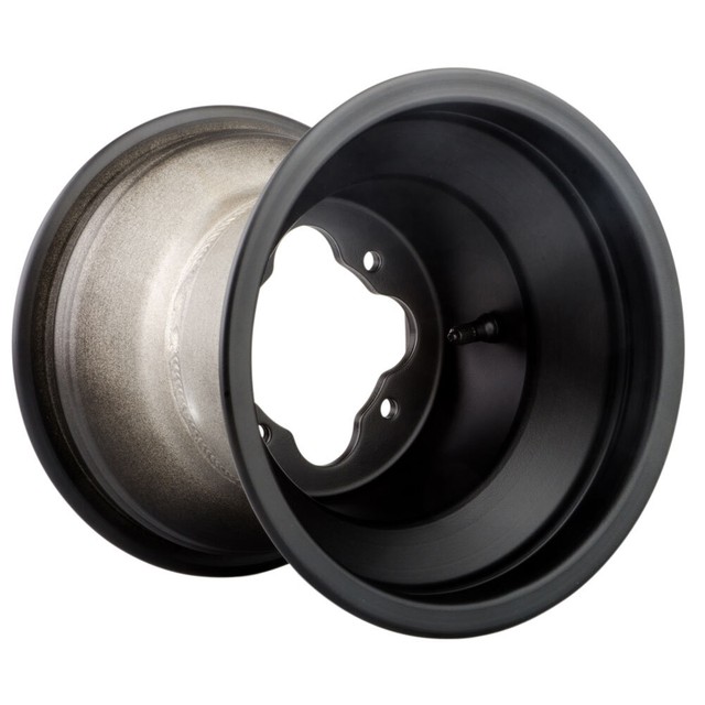 Douglas DWT A5 Black ATV Wheel 10x5 3x2 Offset 4/144 Bolt Pattern for ...