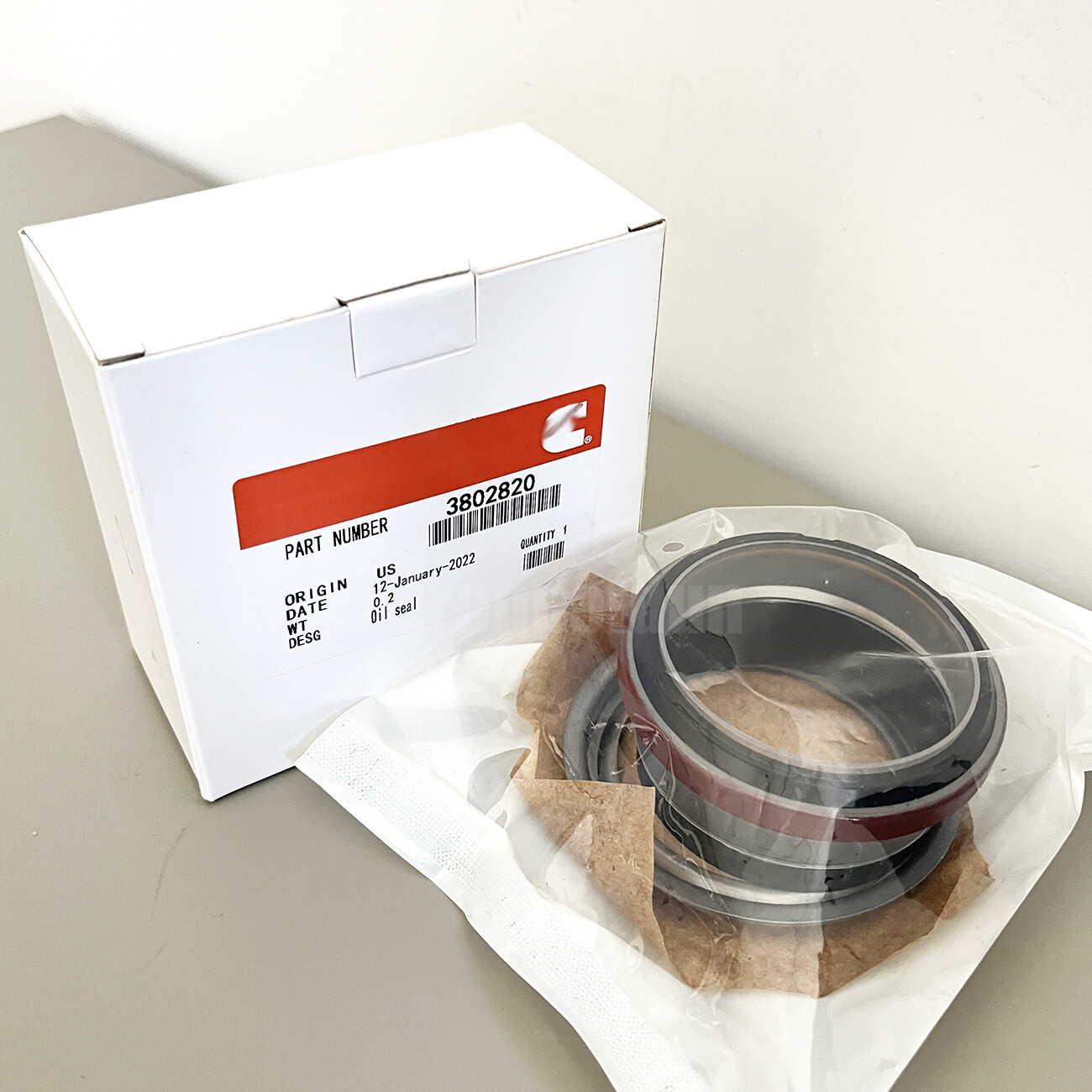 Fits for Cummins Front Main Crankshaft Oil Seal Kit 3802820 89-12 Dodge ...