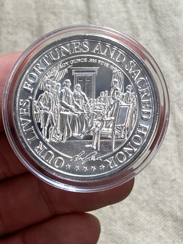 Infowars Alex Jones 1 oz. Silver Coin - Paul Revere Midnight Rider | eBay