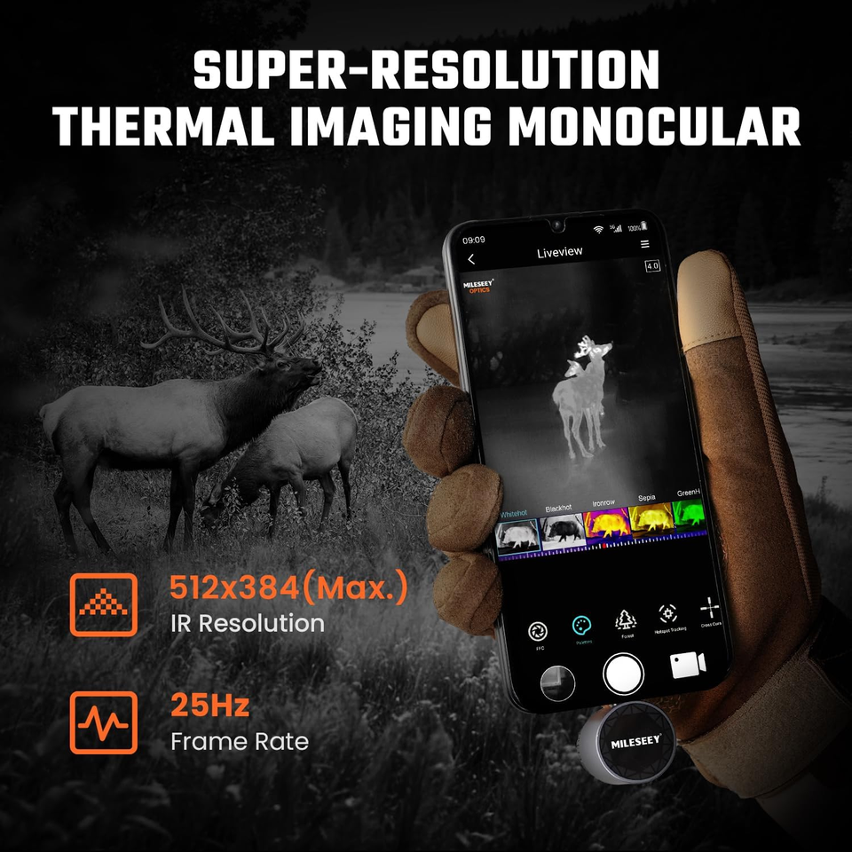 Tnv30I Night Vision Thermal Monocular, T-Recon Scout 320 X 240 (50 Hz ...