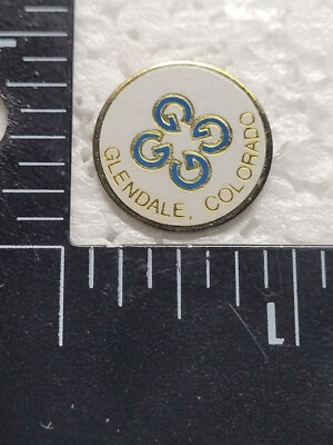 GLENDALE COLORADO HAT LAPEL PIN PIN BACK USED (X2456) | eBay