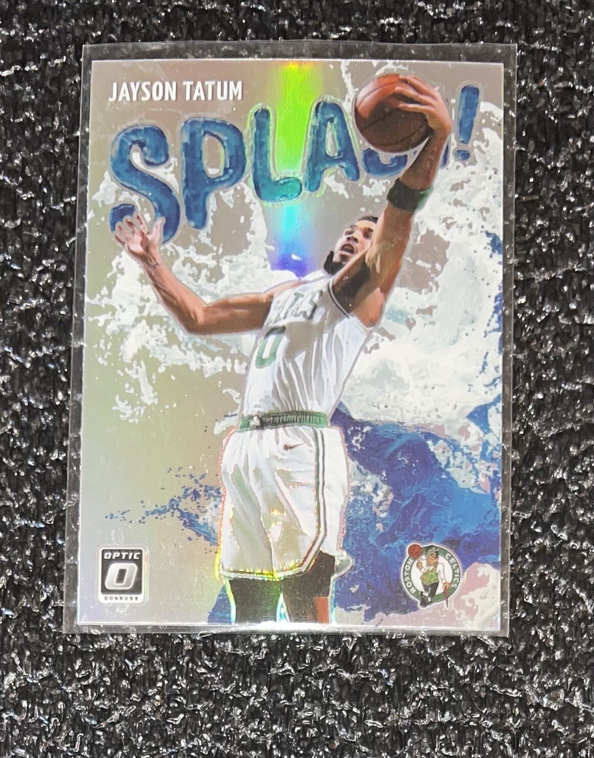2020-21 Panini Donruss Optic Splash Silver Prizm Jayson Tatum Insert ...