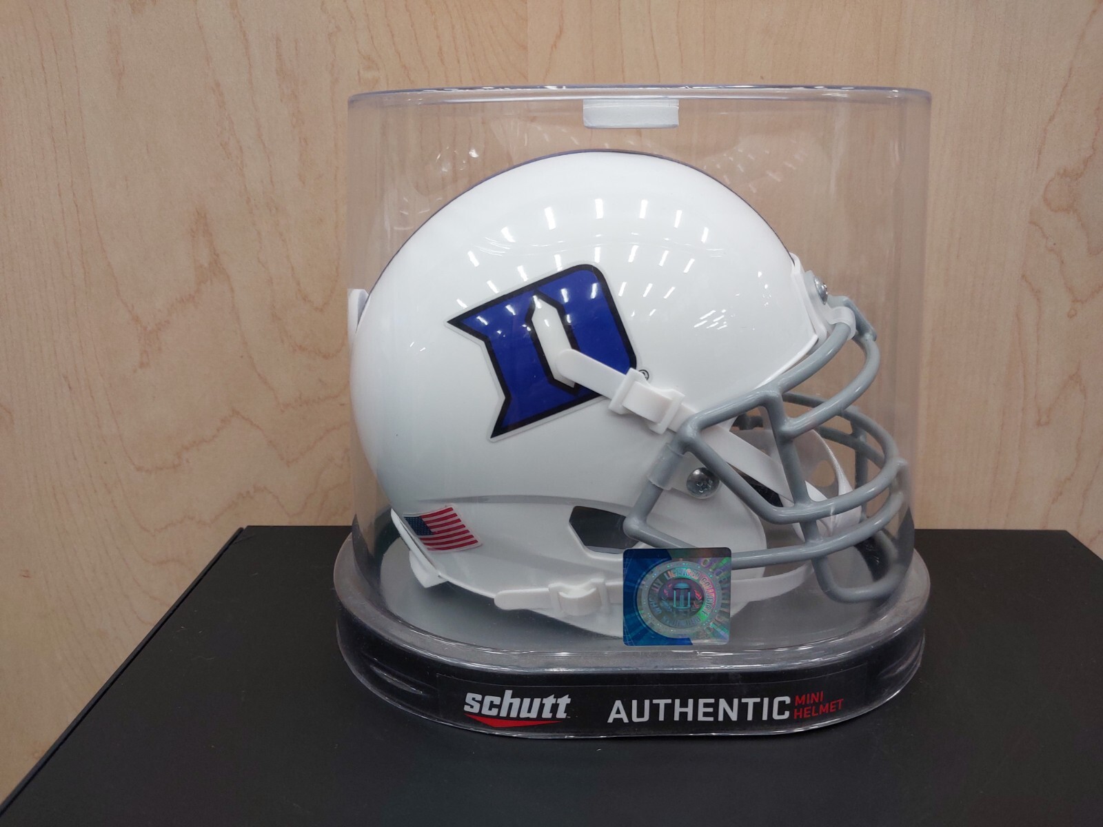 NEW! Schutt DUKE BLUE DEVILS White Mini Helmet: New Dealer Old Stock | eBay