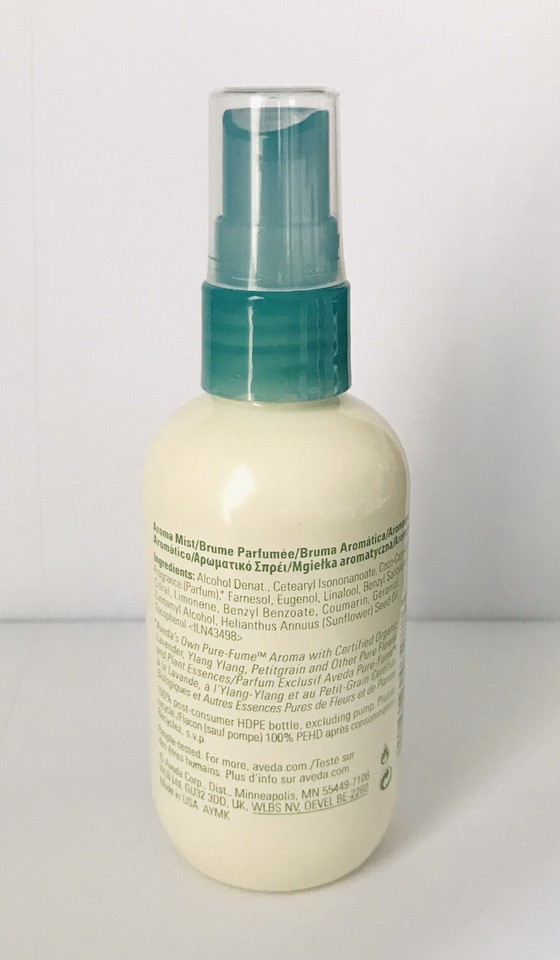 AVEDA Shampure Pure-Fume Body Mist Spray Perfume 3.4 oz 18084989173| eBay
