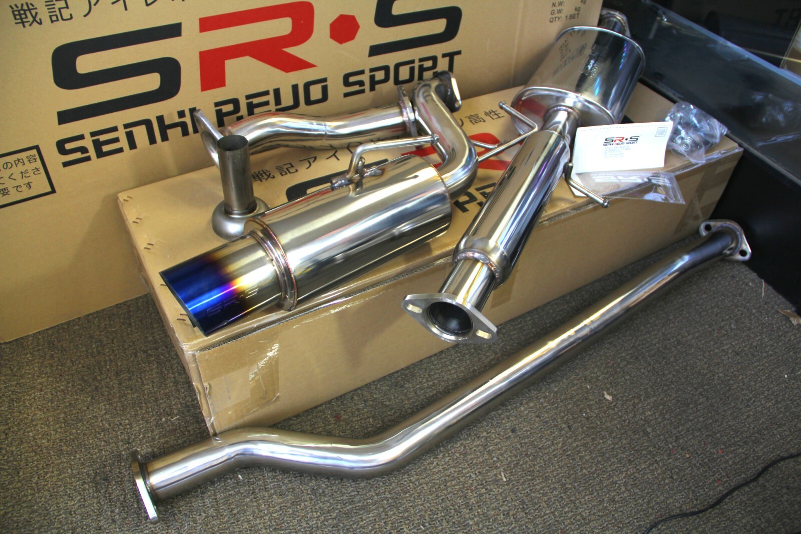 SRS CatBack Exhaust for 08 09 10 11 Mitsubishi Lancer All 2.4L 2.0L ...