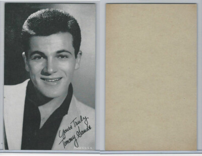 W Card, Exhibit, Salutations Male Singers, 1960's, Tommy Sands | eBay