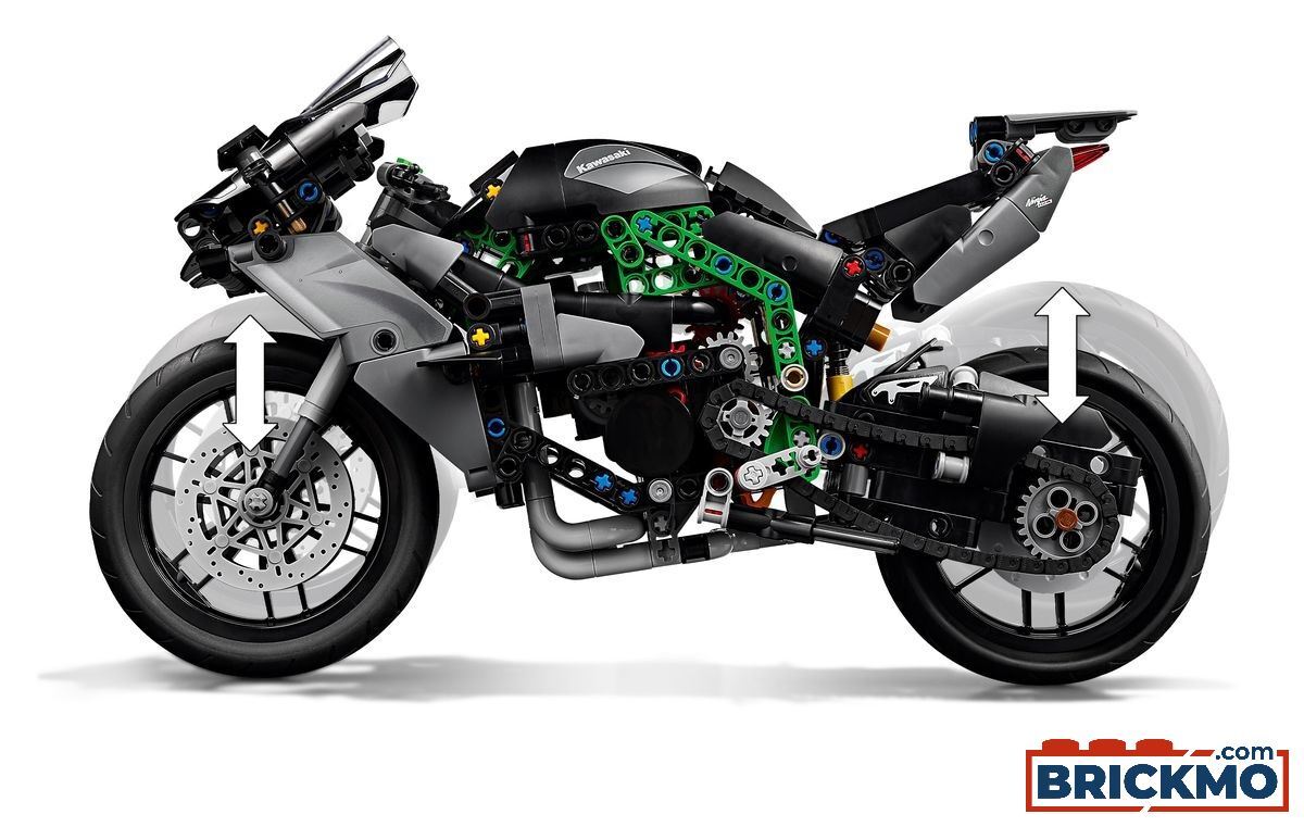 LEGO Technic 42170 Kawasaki Ninja H2 R Motorrad 42170 5702017583556 | eBay