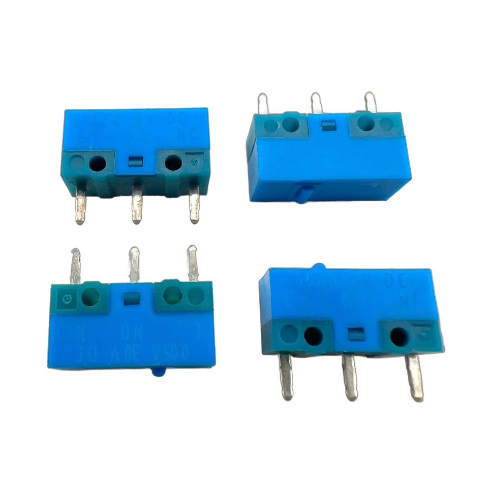 Huano Blue Dot Blue Shell Mouse Micro Switch 50 Million Clicks (4 Pcs ...