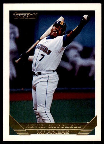 1993 Topps Gold #217 Kevin Mitchell Seattle Mariners | eBay