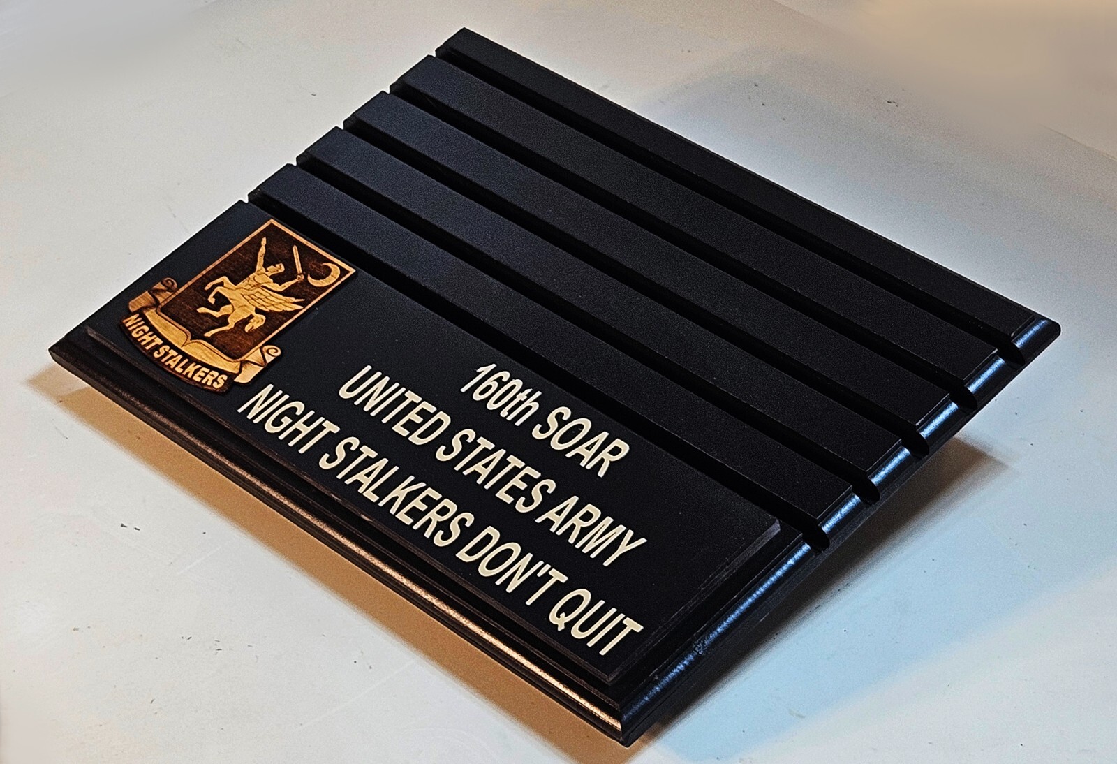 US Army 160th SOAR desktop challenge coin display appx 30 coins | eBay