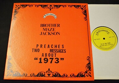 SOUTHERN GOSPEL SERMON LP Brother Maze Jackson Biblesound 104 | eBay