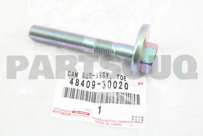 4840930020 Genuine Toyota CAM SUB-ASSY, REAR SUSPENSION TOE ADJUST ...