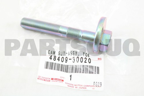 4840930020 Genuine Toyota CAM SUB-ASSY, REAR SUSPENSION TOE ADJUST ...