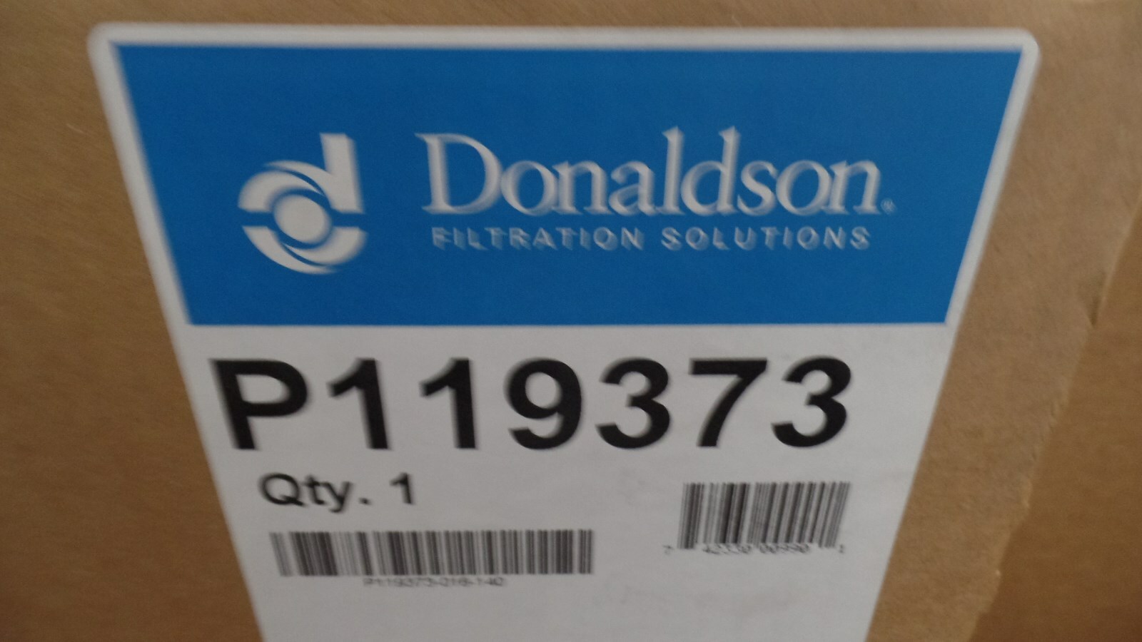 DONALDSON P119373 FILTER CARTRIDGE, PA1893, AF820M, MORGEN CONCRETE, N ...