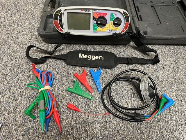 Megger MFT1711 Multifunction Electrical Tester with Hard Case for sale ...