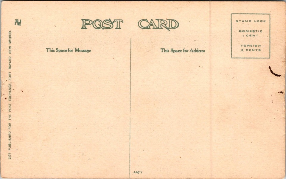 Fort Bayard New Mexico c 1910 Postcard C50 | eBay