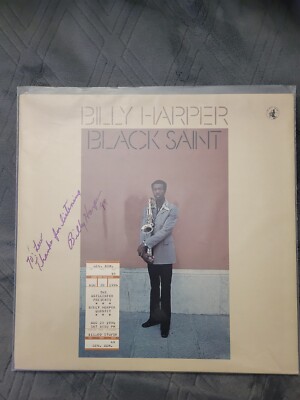 Billy Harper.LP BLACK SAINT 0001 ITALY '75.Rare Autographed by Billy ...