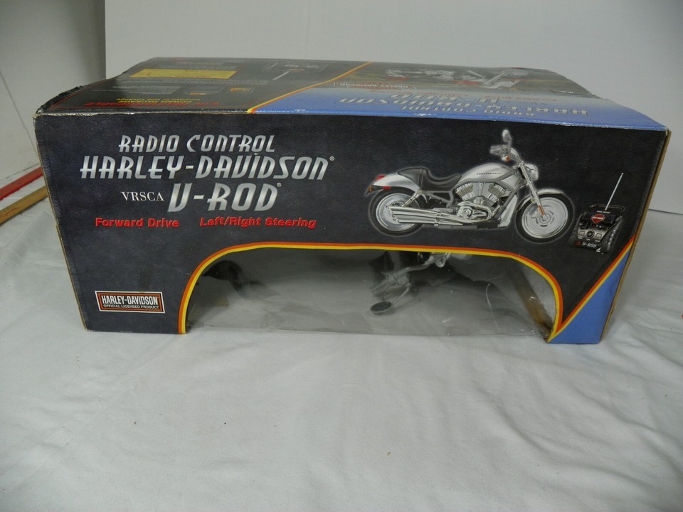 New Bright Harley-Davidson V - Rod Remote Control R/C Motorcycle 9.6V ...