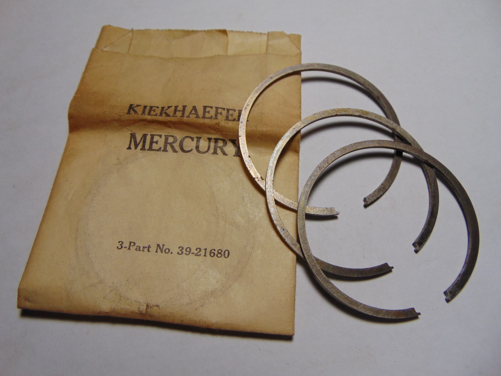 *NEW OEM* (LOT OF 3) 0750 Mercury Quicksilver Piston Rings 39-21680 | eBay