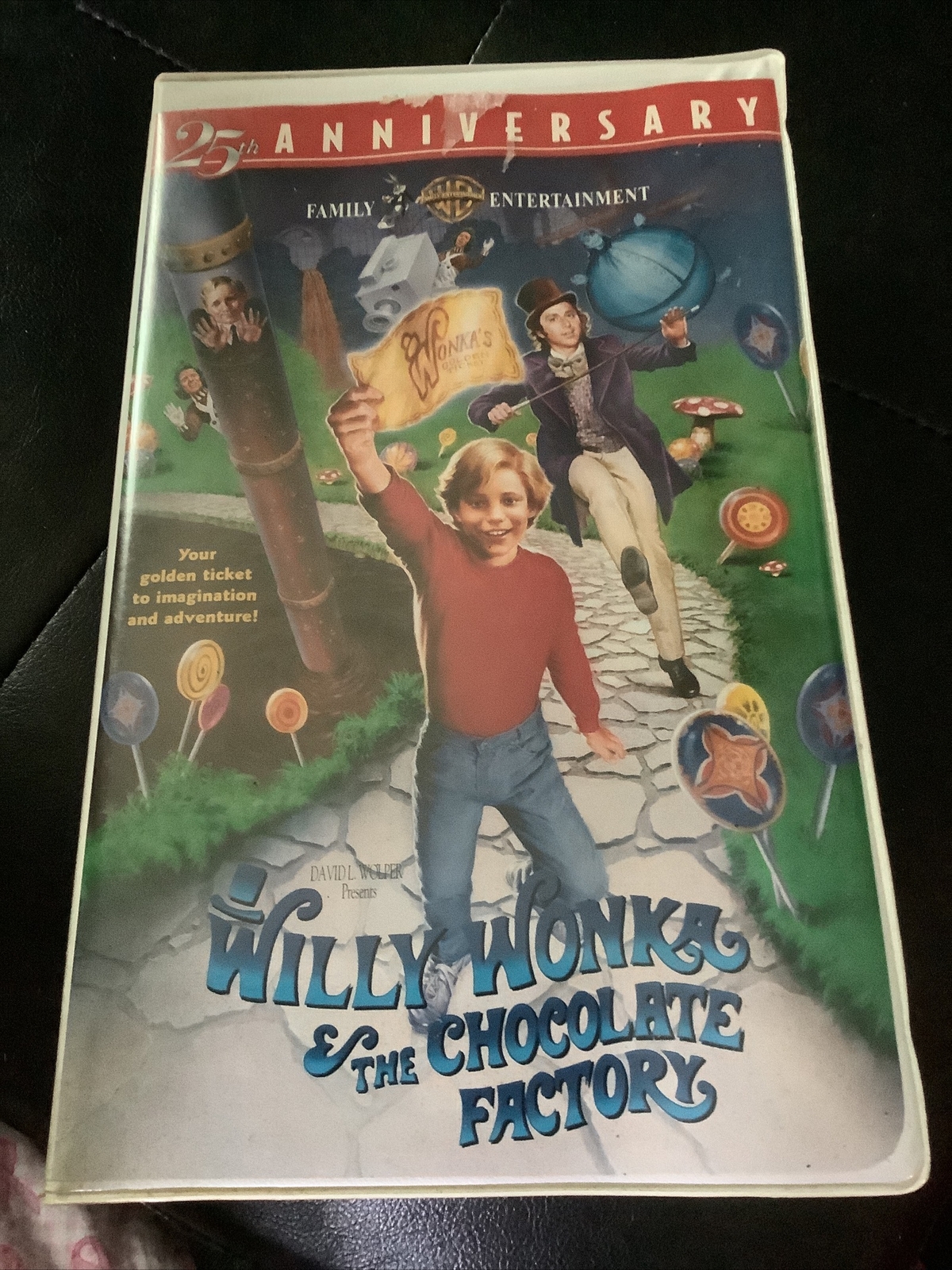 Willy Wonka and the Chocolate Factory (VHS, 1996, Remastered 25th Ann ...