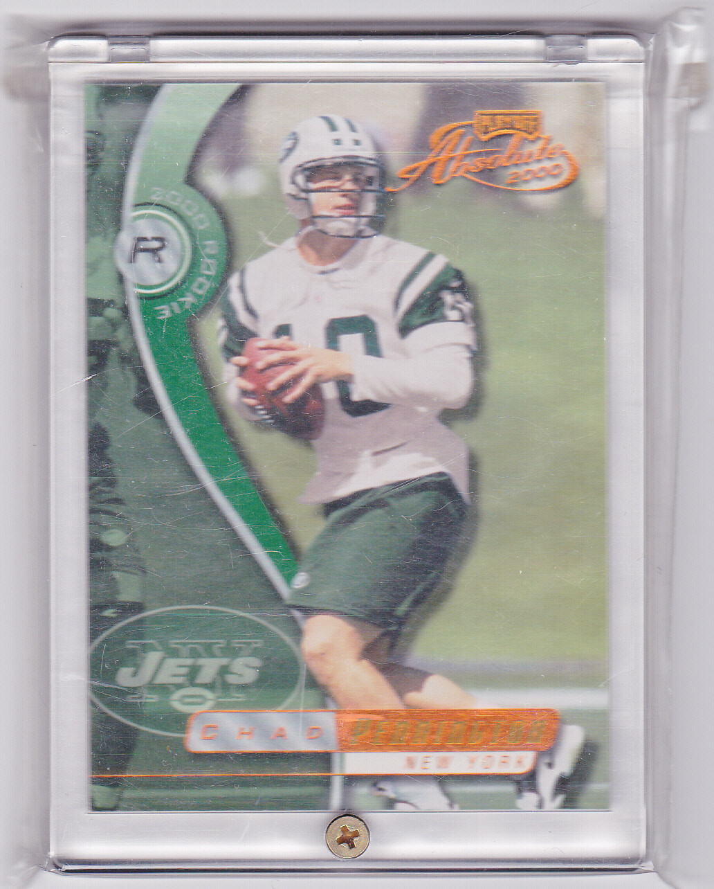 2000 Absolute Football Card #159 Chad Pennington Rookie num# 0747/3000 ...