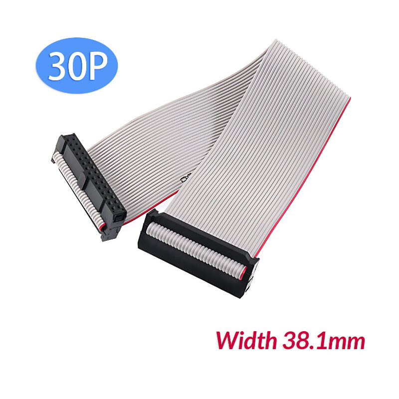 IDC 6-64 Pin Flat Ribbon Cable Female Connector, 2.54MM Pitch Length ...