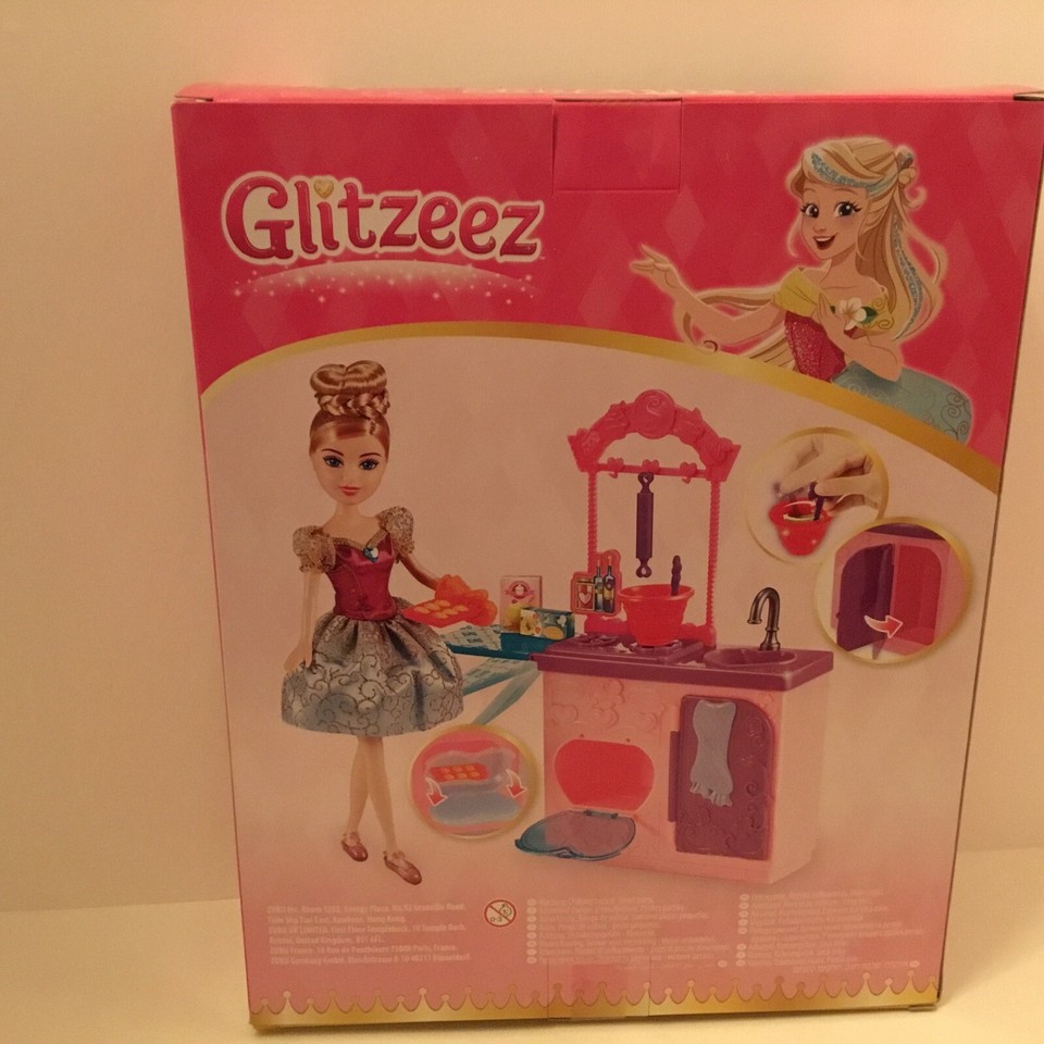 Glitzeez Princess Sprinkles Baker Play Set - Doll & Accessories Brand ...