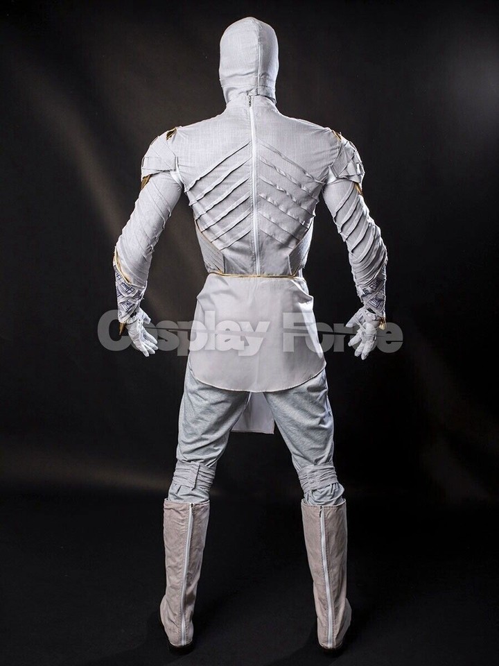 Men Halloween Accessories Set Moon Knight Marc Spector Cosplay Costume ...