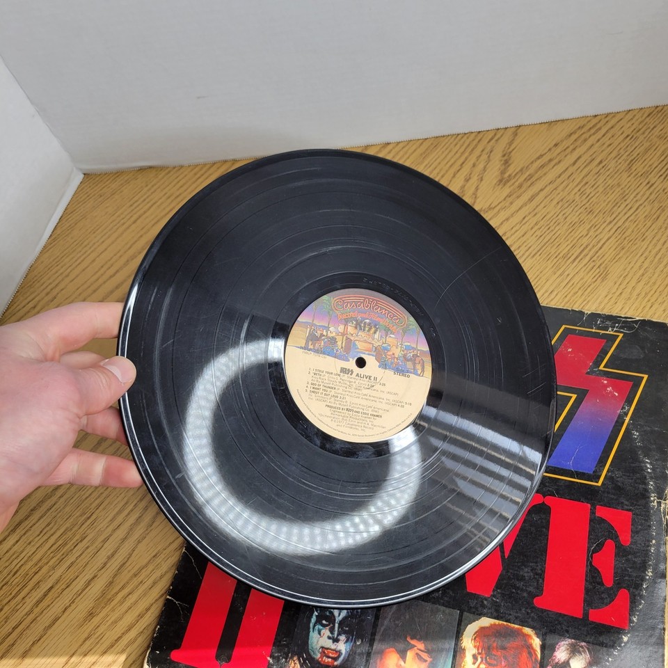 Kiss Alive II 1977 Vinyl Casablanca Records 1st Press NBLP 7076-2 ...