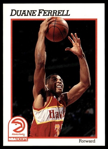 1991-92 Hoops Duane Ferrell Atlanta Hawks #332 | eBay