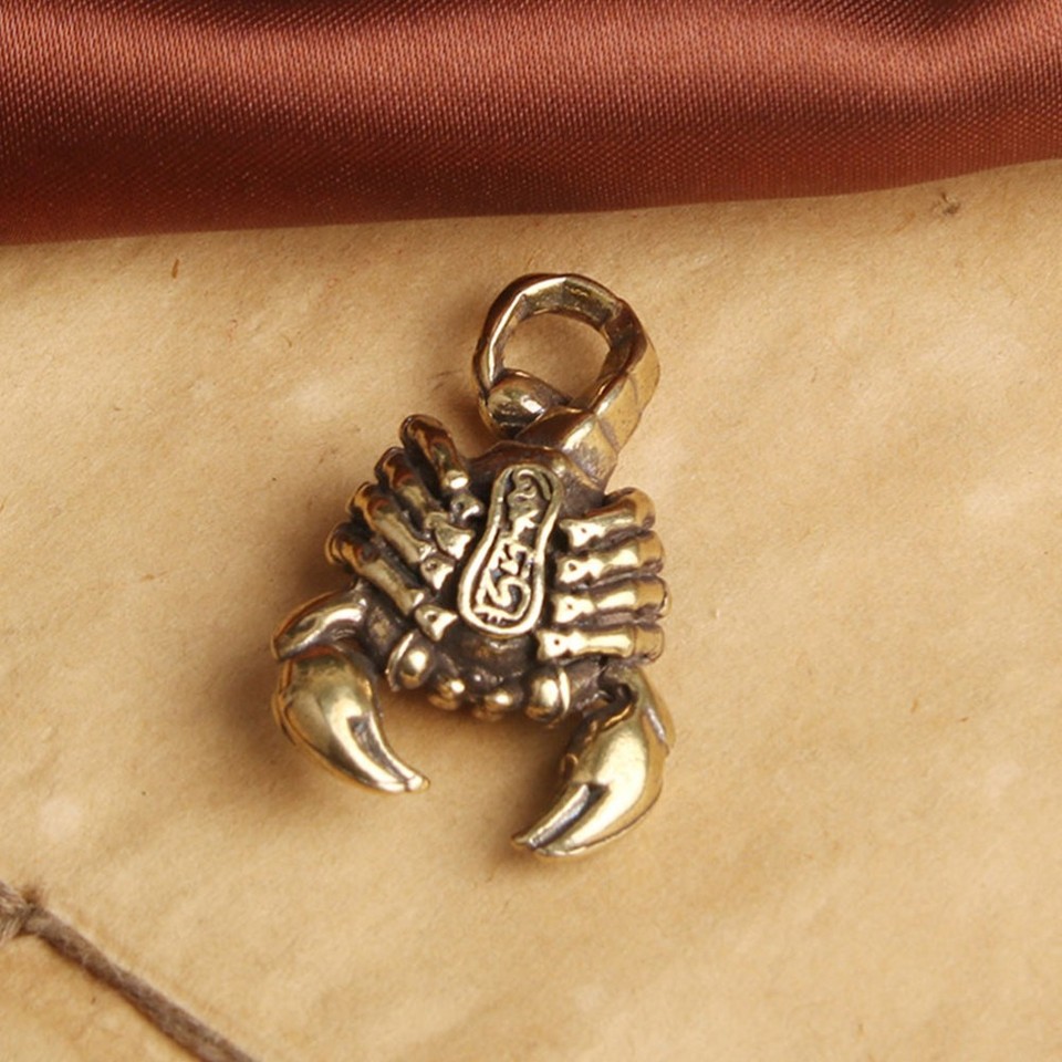 2 Pcs Scorpion Jewelry Insect Charms for Jewellery Making Figurine ...