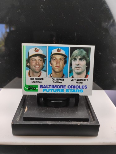 1982 Topps - Future Stars #21 Cal Ripken, Jeff Schneider, Bobby Bonner ...