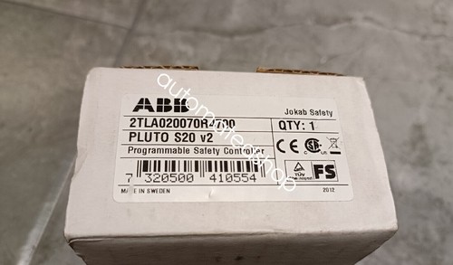 1PC ABB 2TLA020070R4700 PLUTO S20 V2 POGRAMMABLE SAFETY CONTROLLER DHL or FedEX | eBay