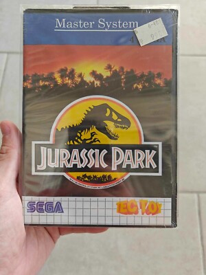 Sega Master System Jurassic Park Tectoy Brazilian Sealed -case | eBay