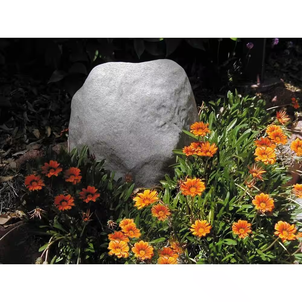 Faux Landscape Rock Resin Cover Well Pipe Sprinkler Garden Natural ...
