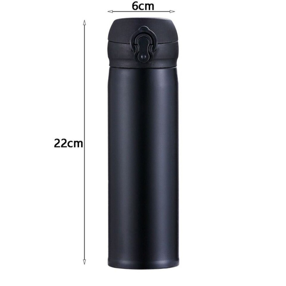 Bilayer Water Cup Stainless Steel Bouncing Cup Portable Vacuum ...