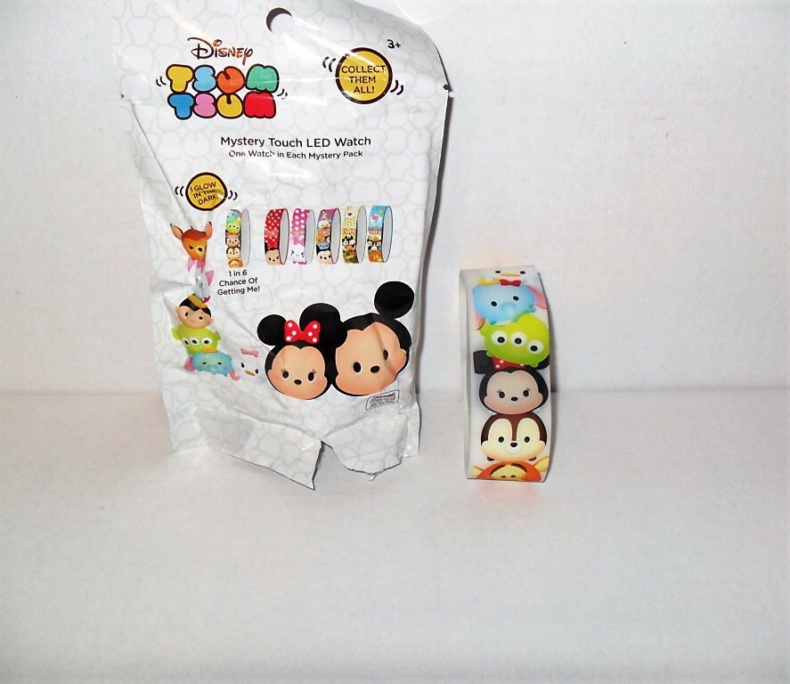 DISNEY TSUM TSUM TOUCH LED WATCH SINGLE LOOSE #6 GLOW IN DARK 1 IN ...