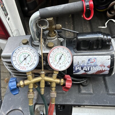 JB Industries DV-285N Platinum 10 CFM Deep Vacuum Pump Used W/ NRP ...