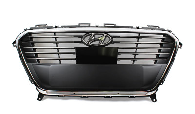 OEM 86350-E6400 Genuine Radiator Grille for Hyundai Sonata Hybrid 2016 ...