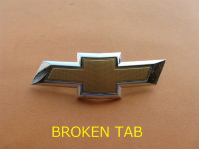 17 18 CHEVROLET MALIBU FRONT BUMPER EMBLEM LOGO BADGE SIGN SYMBOL USED ...