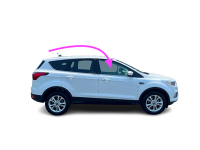 Fit 2015-2019 Ford Escape Passenger Side Front Right Door Window Glass ...