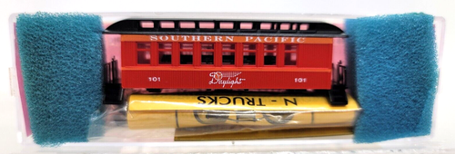 N Roundhouse 8909 34' Overton SP Daylight Pass Coach Kit #101 w/metal ...