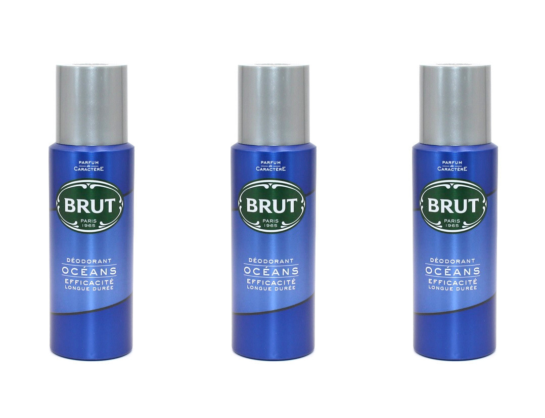 Brut Oceans Deo Spray Deodorant , 3x200ml EAN8717163961988 | eBay.de