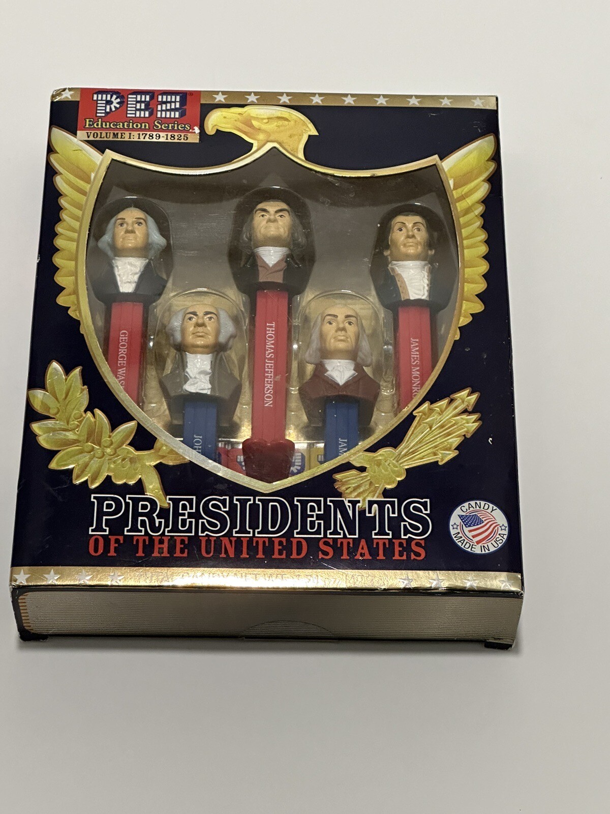 PEZ Presidents Of The United States Volume 1: 1789-1825 Education ...