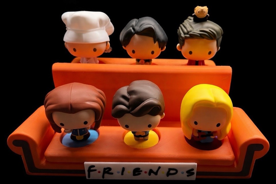 McDonald’s x Friends Display Sofa Settee Couch Chair Doll Furniture Toy ...