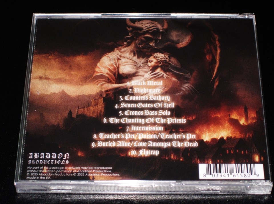 Venom: US Possession Tour 86 CD 2025 Abaddon Productions EU ABP002CD JC ...