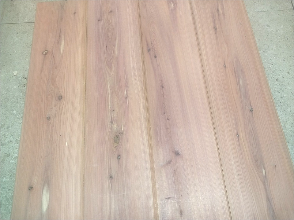 4 pcs. V- Grooved Eastern Aromatic Cedar Lumber Wood Board Planks | eBay