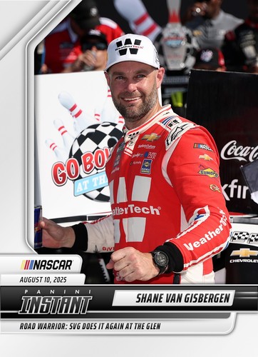 2025 Panini Instant NASCAR #43 Shane van Gisbergen Trackhouse Racing ...